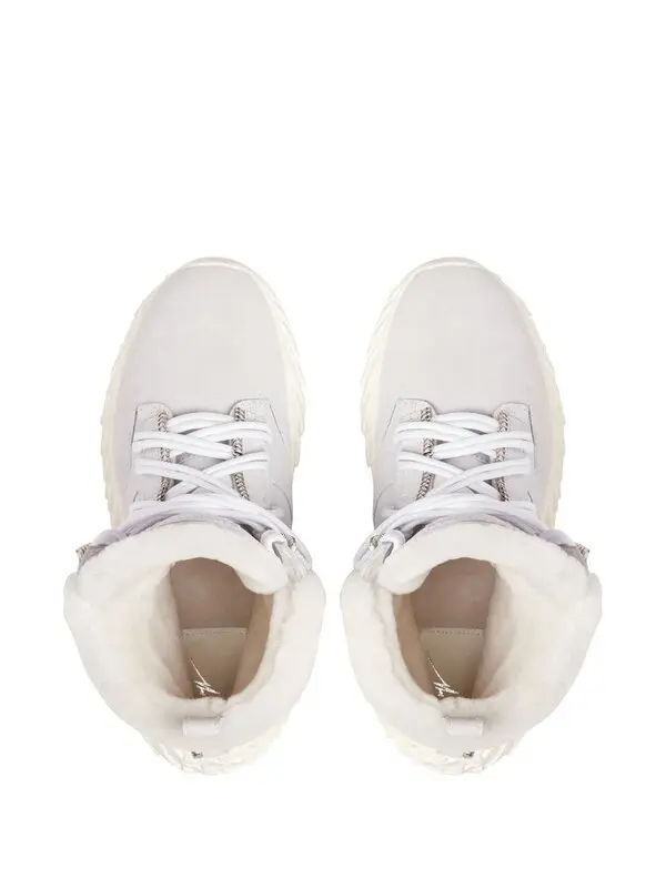 GIUSEPPE ZANOTTI Urchin High-top Sneakers - White