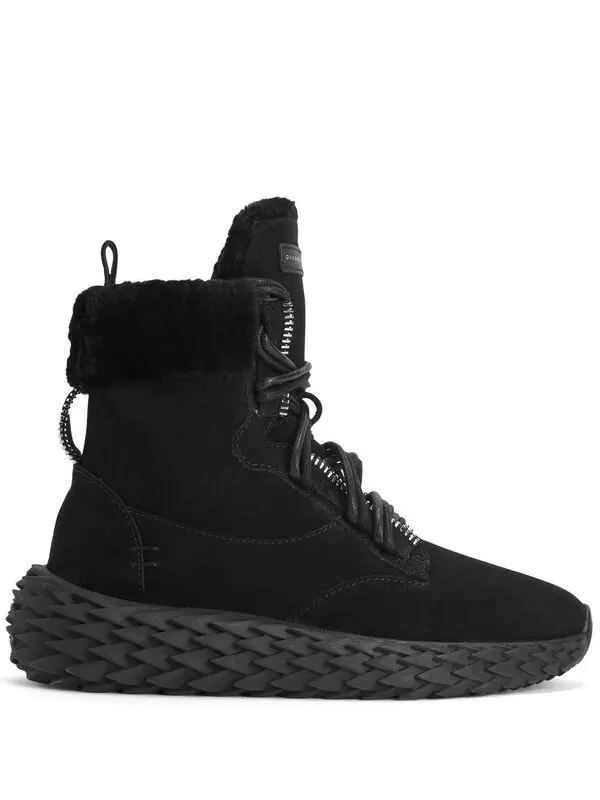 GIUSEPPE ZANOTTI Urchin Hi-top Sneakers - Black
