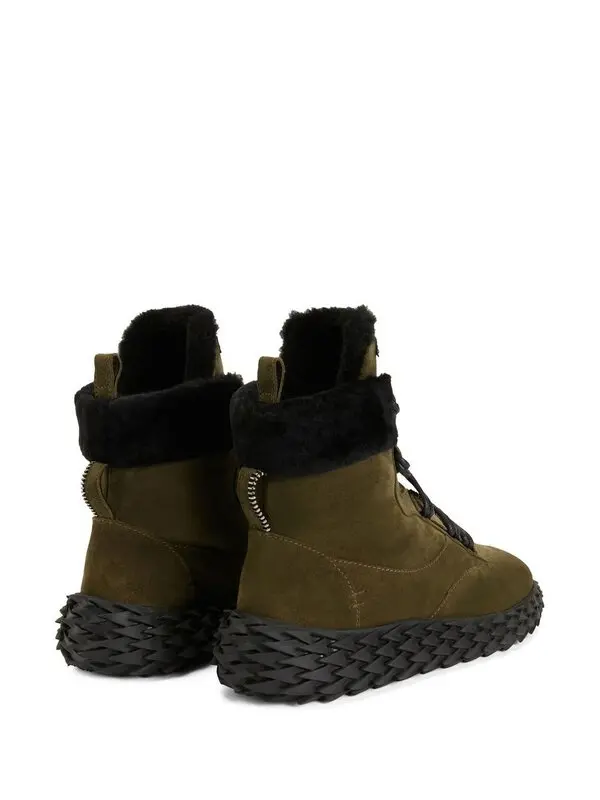 GIUSEPPE ZANOTTI Urchin High-top Sneaker Boots - Green