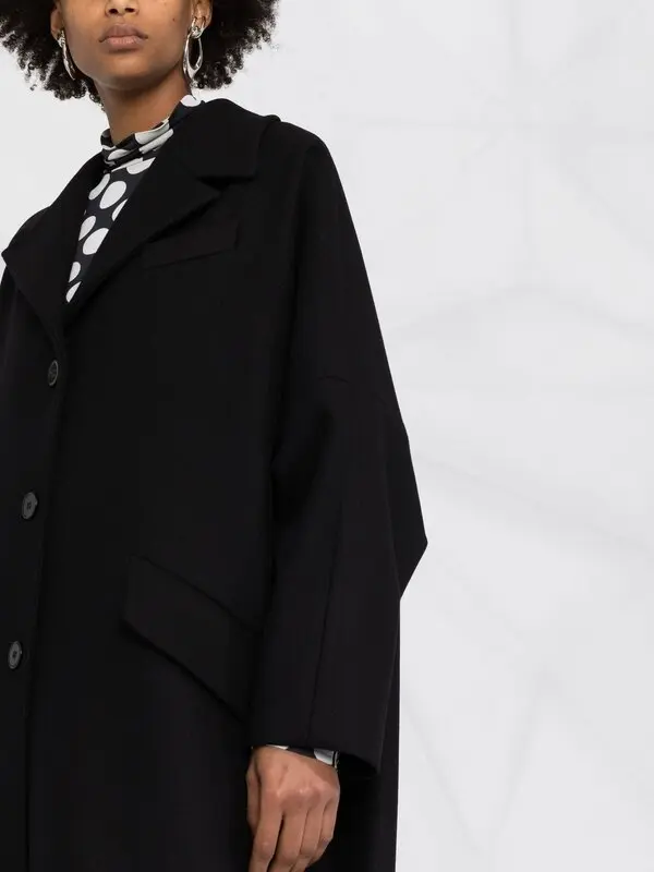 MAISON MARGIELA Single-breasted Felted Coat