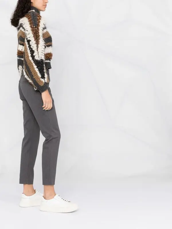 Brunello Cucinelli Colour-block Cashmere Jumper