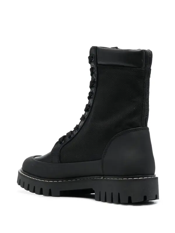 Tommy Hilfiger Logo-stamp Lace-up Boots