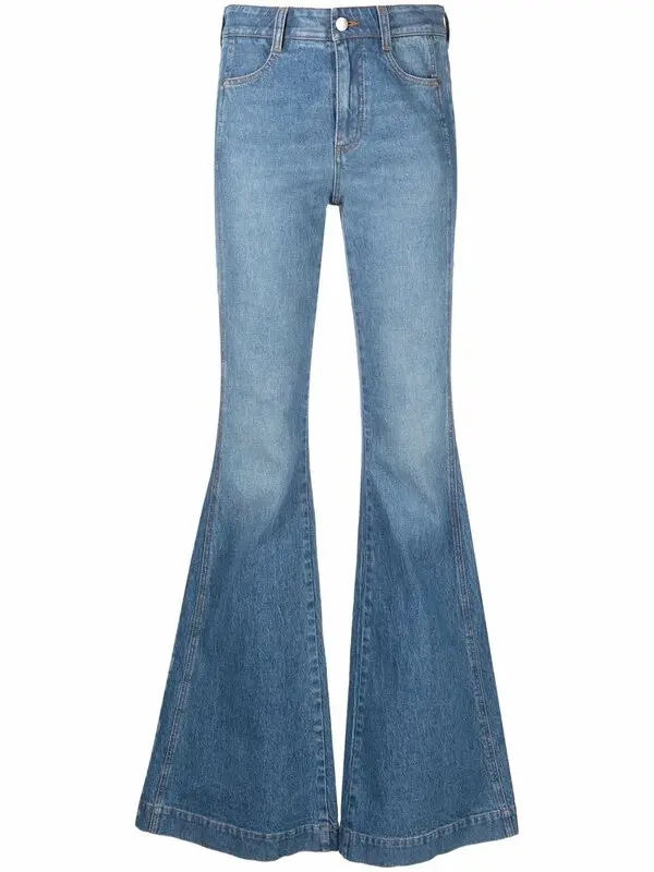 Stella McCartney 70s Flare-cut Jeans - Blue