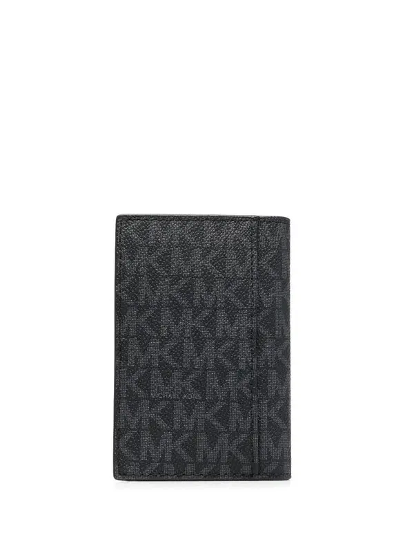 Michael Kors Monogram-print Leather Cardholder