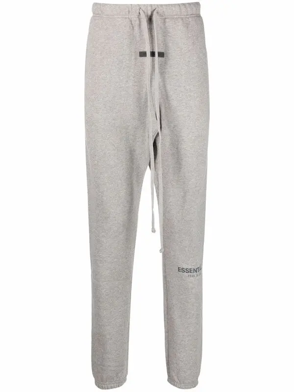 Fear Of God Logo-print Track Pants - Grey