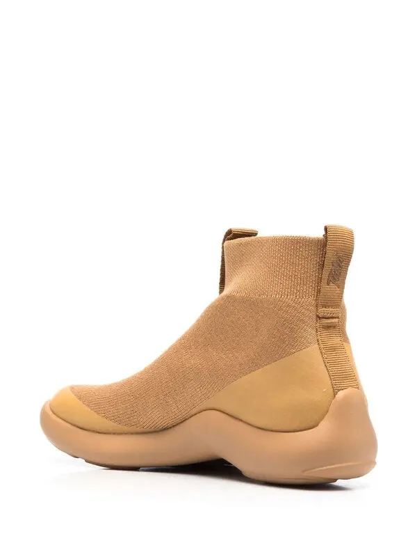 Tabi Footwear High-Top Knit Sneakers In Neutrals - 62% Off  display picture 3