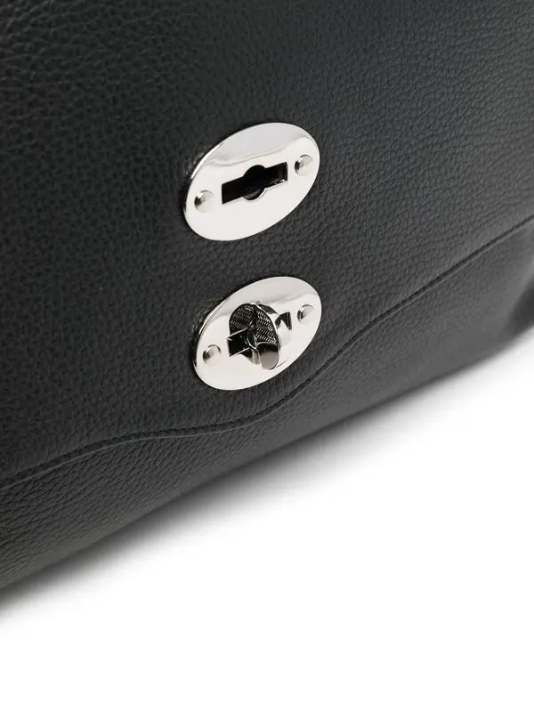 ZANELLATO Medium Postina Daily Studded Tote Bag - Black