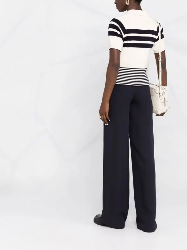 Valentino Garavani High-waisted Wide-leg Trousers