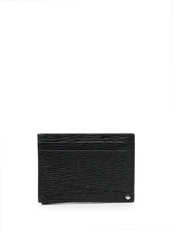 FERRAGAMO Gancini-embellished Cardholder - Black