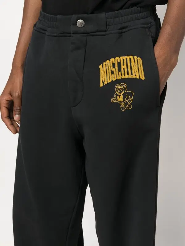 Moschino Logo-print Cotton Sweatpants