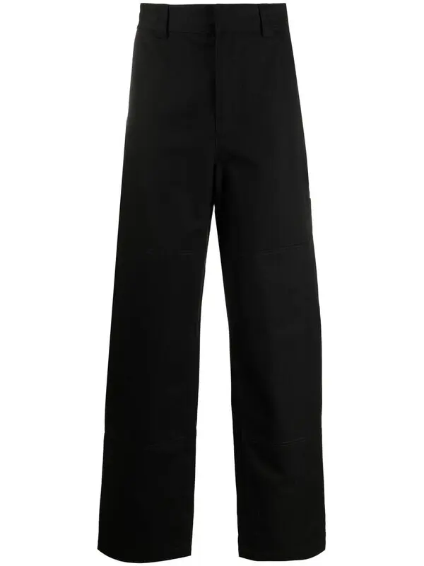 Off-White Diag Stripe Straight-leg Trousers