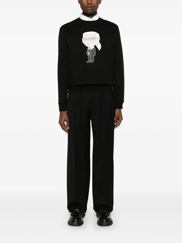Karl Lagerfeld Ikonik Karl Crew-neck Sweatshirt