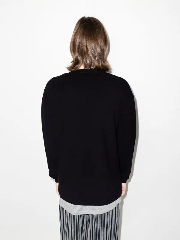 Moncler Logo-patch Ribbed Jumper