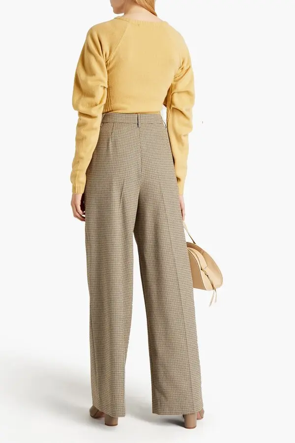 Alberta Ferretti Wool And Cashmere-blend Sweater