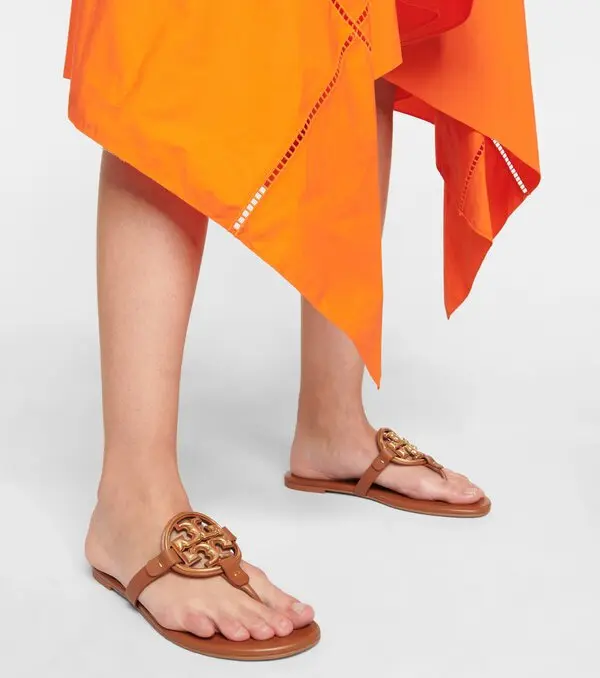Tory Burch Metal Miller Soft Leather Sandals