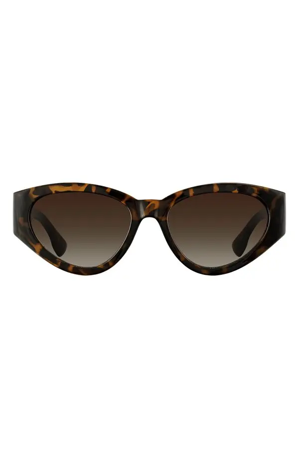 Velvet Eyewear Rosa 52mm Cat Eye Sunglasses - Tortoise  display picture 1