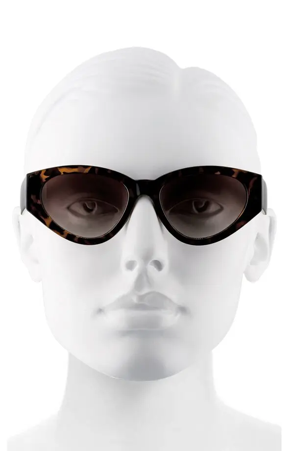 Velvet Eyewear Rosa 52mm Cat Eye Sunglasses - Tortoise  display picture 1