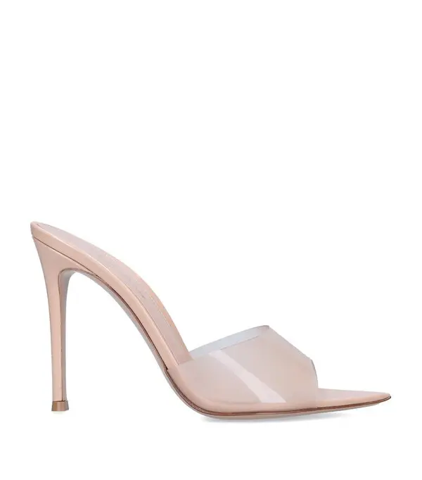 GIANVITO ROSSI Patent Elle Mules 105