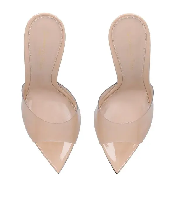 GIANVITO ROSSI Patent Elle Mules 105