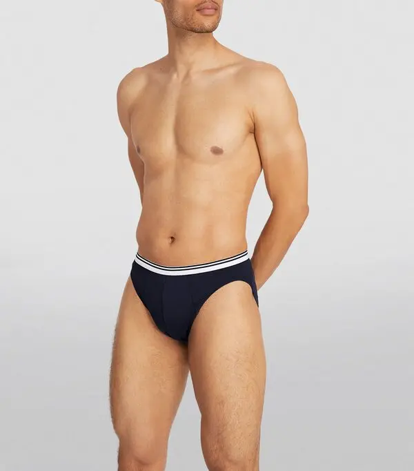 Zimmerli Pure Comfort Briefs - Navy