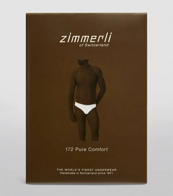 Zimmerli Pure Comfort Briefs - Navy