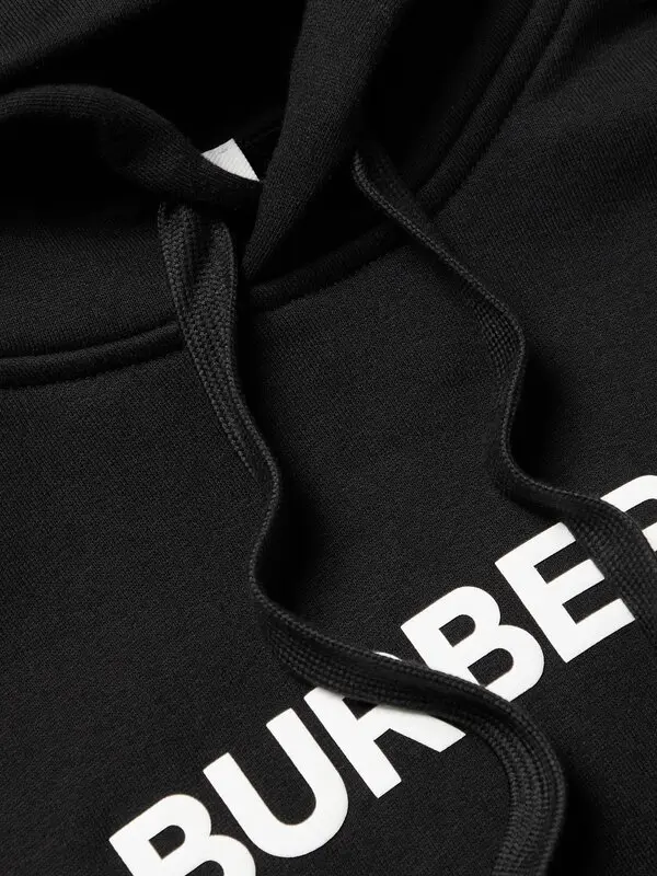 Burberry Ansdell Logo-print Cotton-jersey Hoodie