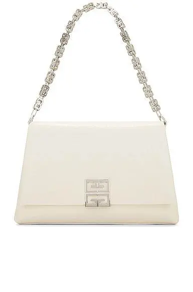 Givenchy 4g Soft Shoulder Bag - Ivory