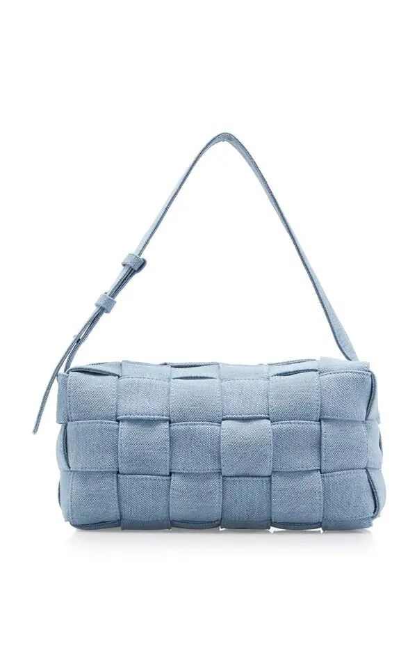 Bottega Veneta The Cassette Denim Bag - Blue