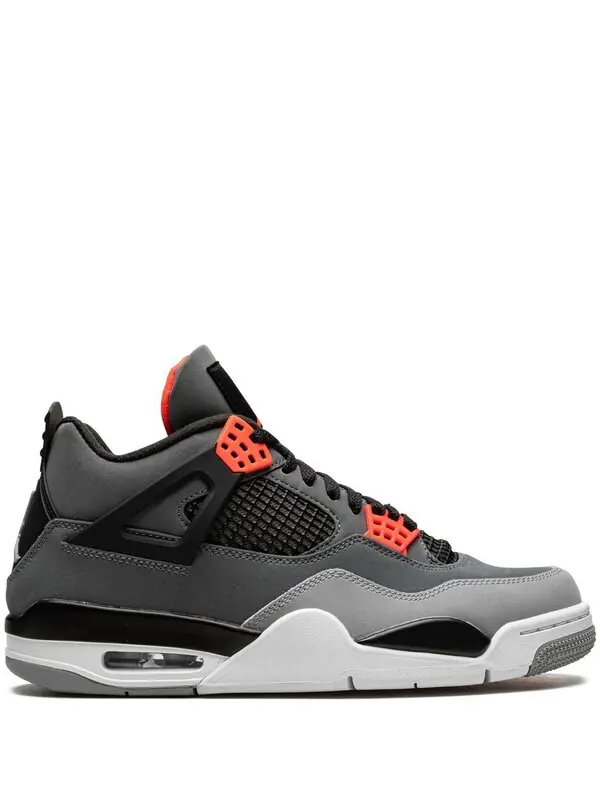 JORDAN Air 4 Retro Sneakers - Grey