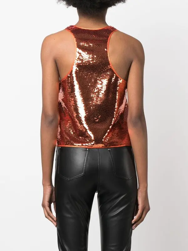 TOM FORD Sequin Embellished Vest Top