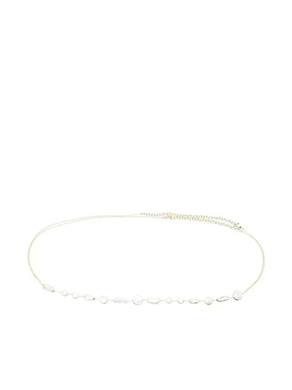 Cult Gaia Suri Pearl Body Chain - Gold