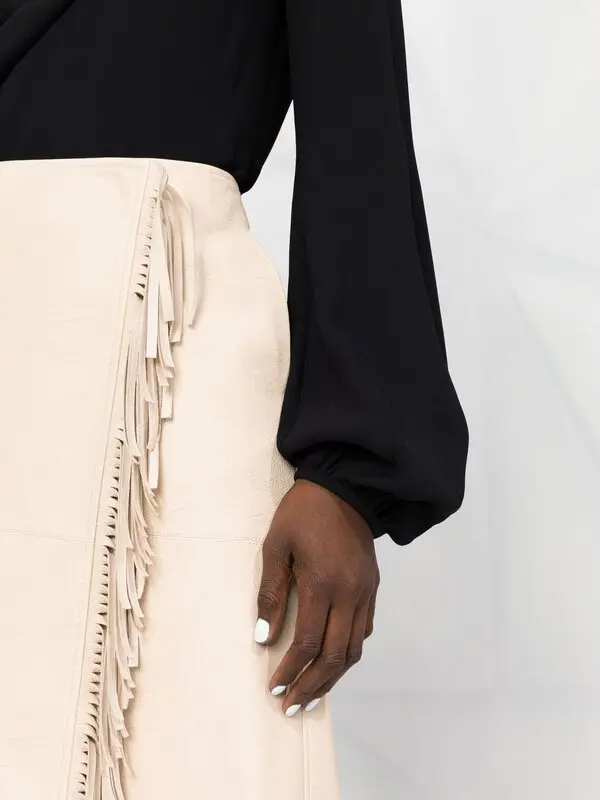 Stella McCartney Fringed Wrap Skirt