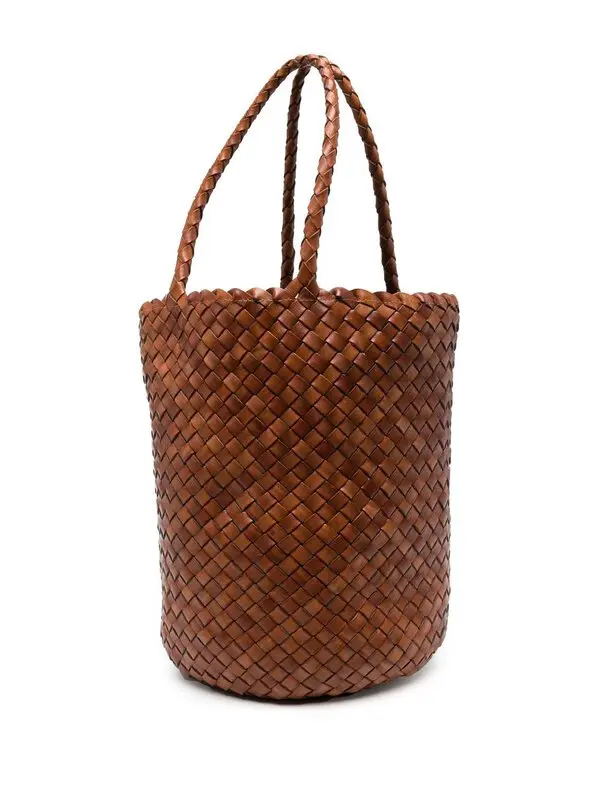 Dragon Diffusion Pompom Jumpwoven Bucket Bag