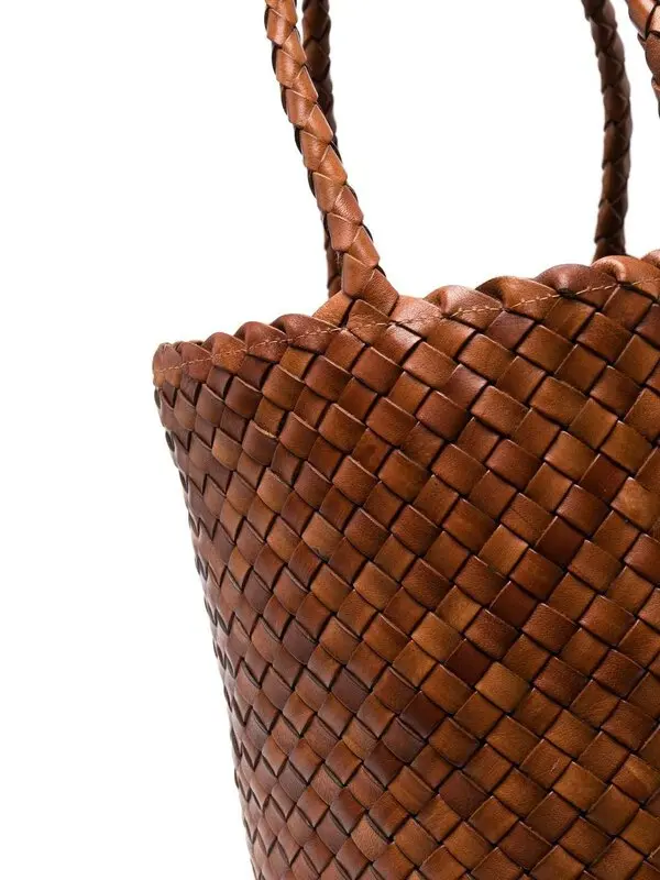 Dragon Diffusion Pompom Jumpwoven Bucket Bag