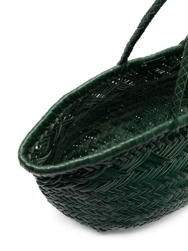 Dragon Diffusion Woven Leather Tote Bag