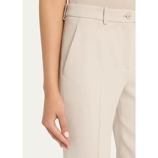 Michael Kors Samantha Slim-leg Pants - Black