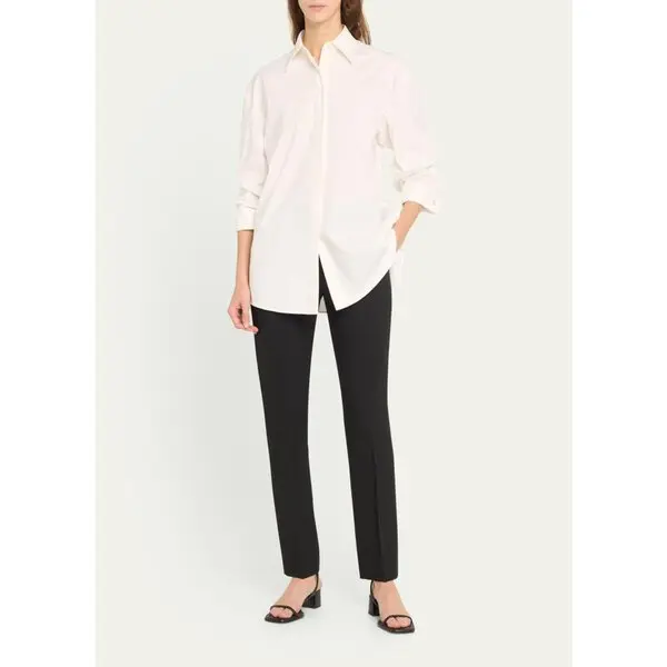 Michael Kors Samantha Slim-leg Pants - Black