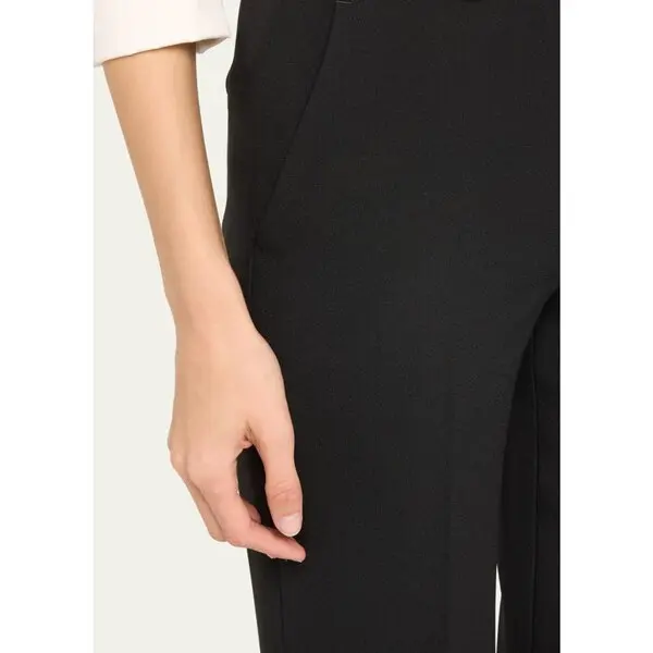 Michael Kors Samantha Slim-leg Pants - Black