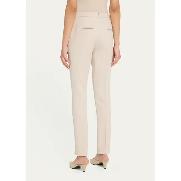 Michael Kors Samantha Slim-leg Pants - Black