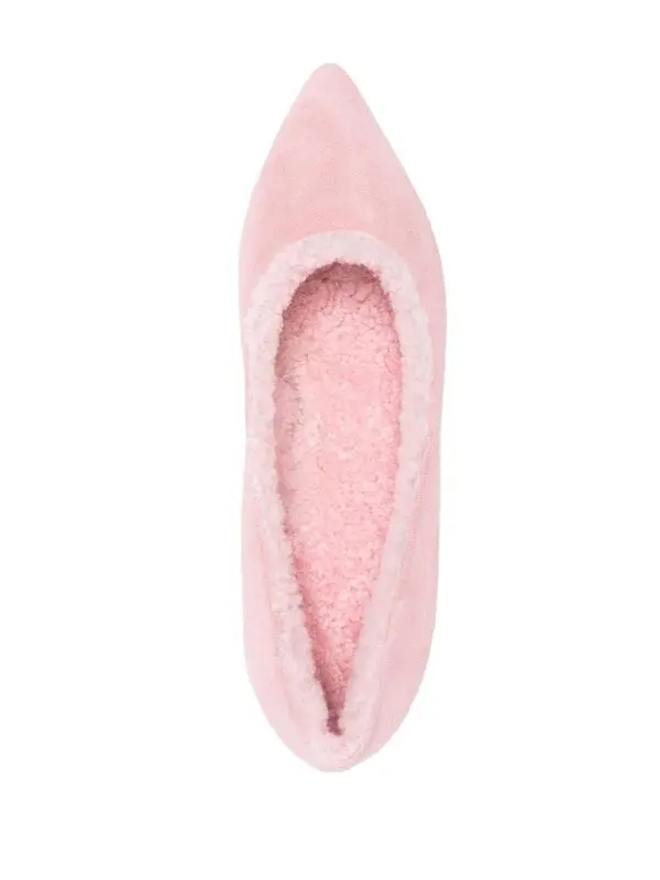 AGE OF INNOCENCE Juliette Shearling Pumps