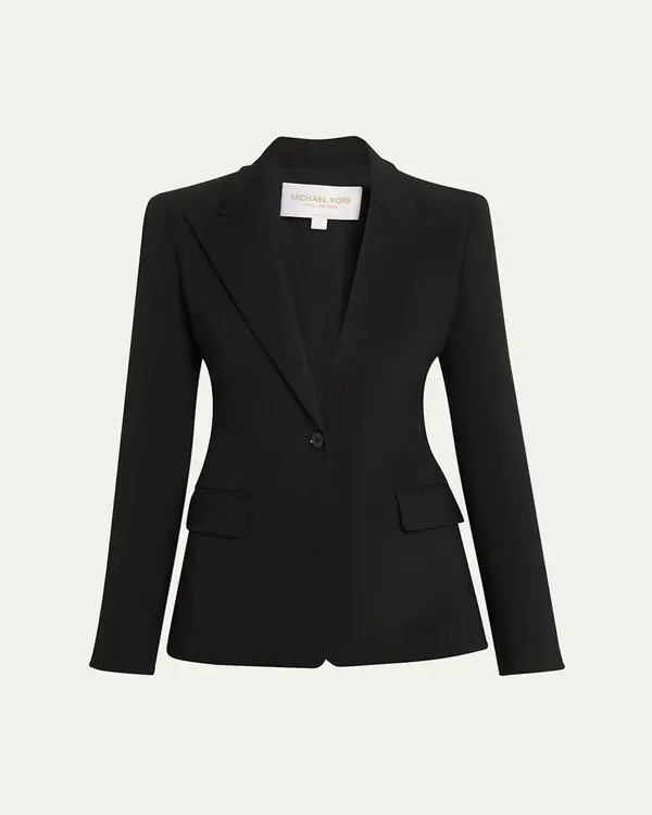 Michael Kors Georgina One-button Blazer