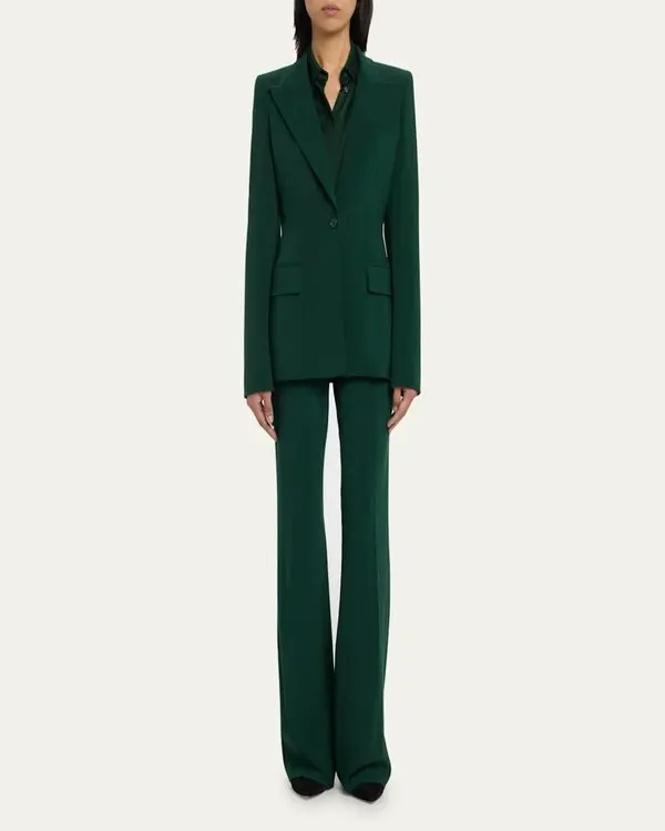 Michael Kors Georgina One-button Blazer