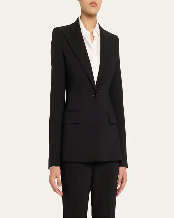 Michael Kors Georgina One-button Blazer