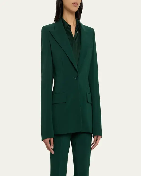 Michael Kors Georgina One-button Blazer