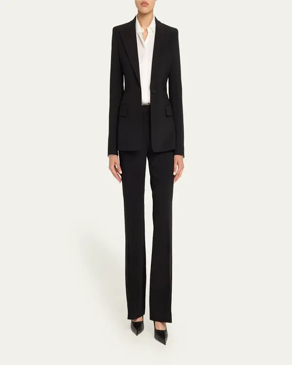 Michael Kors Georgina One-button Blazer
