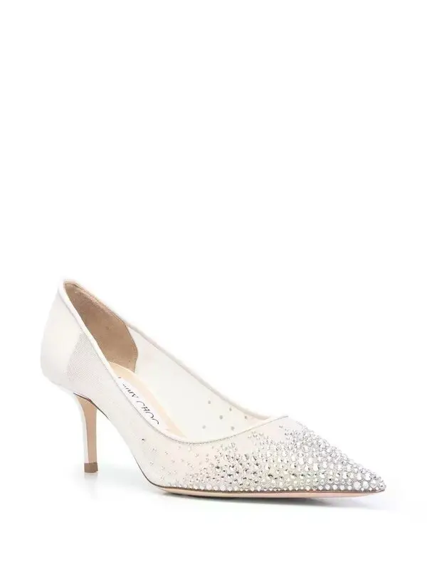 JIMMY CHOO Love 65mm Pumps - White