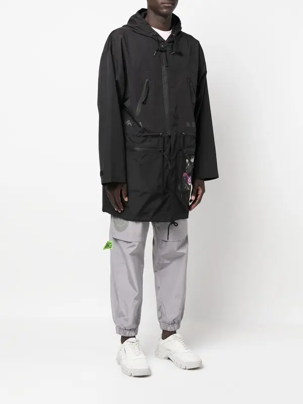 GARBAGE TV Graphic-print Raincoat