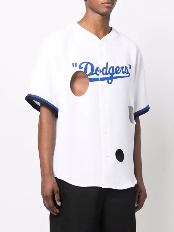 Off-White La Dodgers Cut-out Shirt