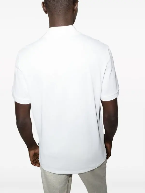 BOSS Pallas Embroidered Logo Polo Shirt - White