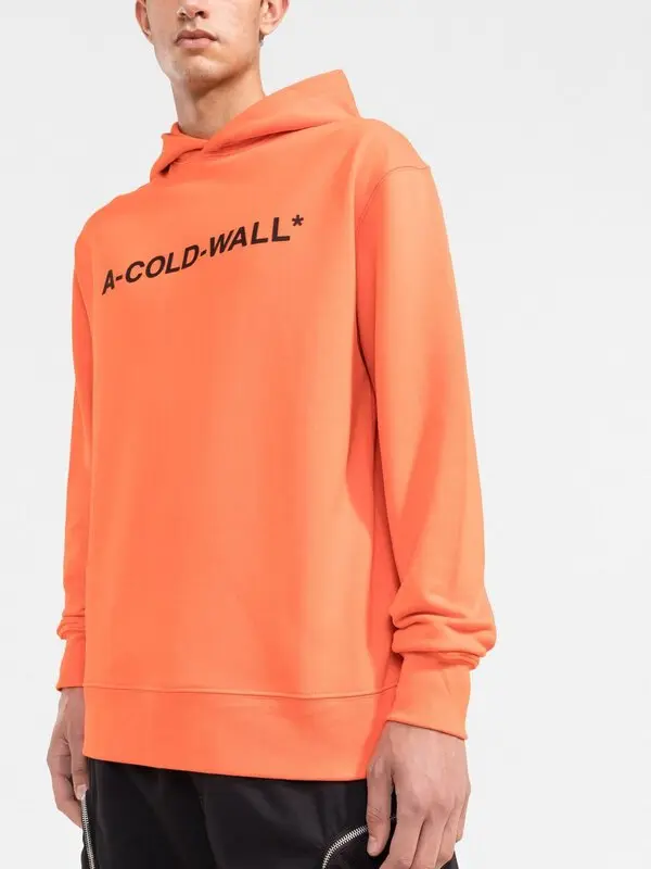 A-COLD-WALL* Essential Logo-print Hoodie - Orange